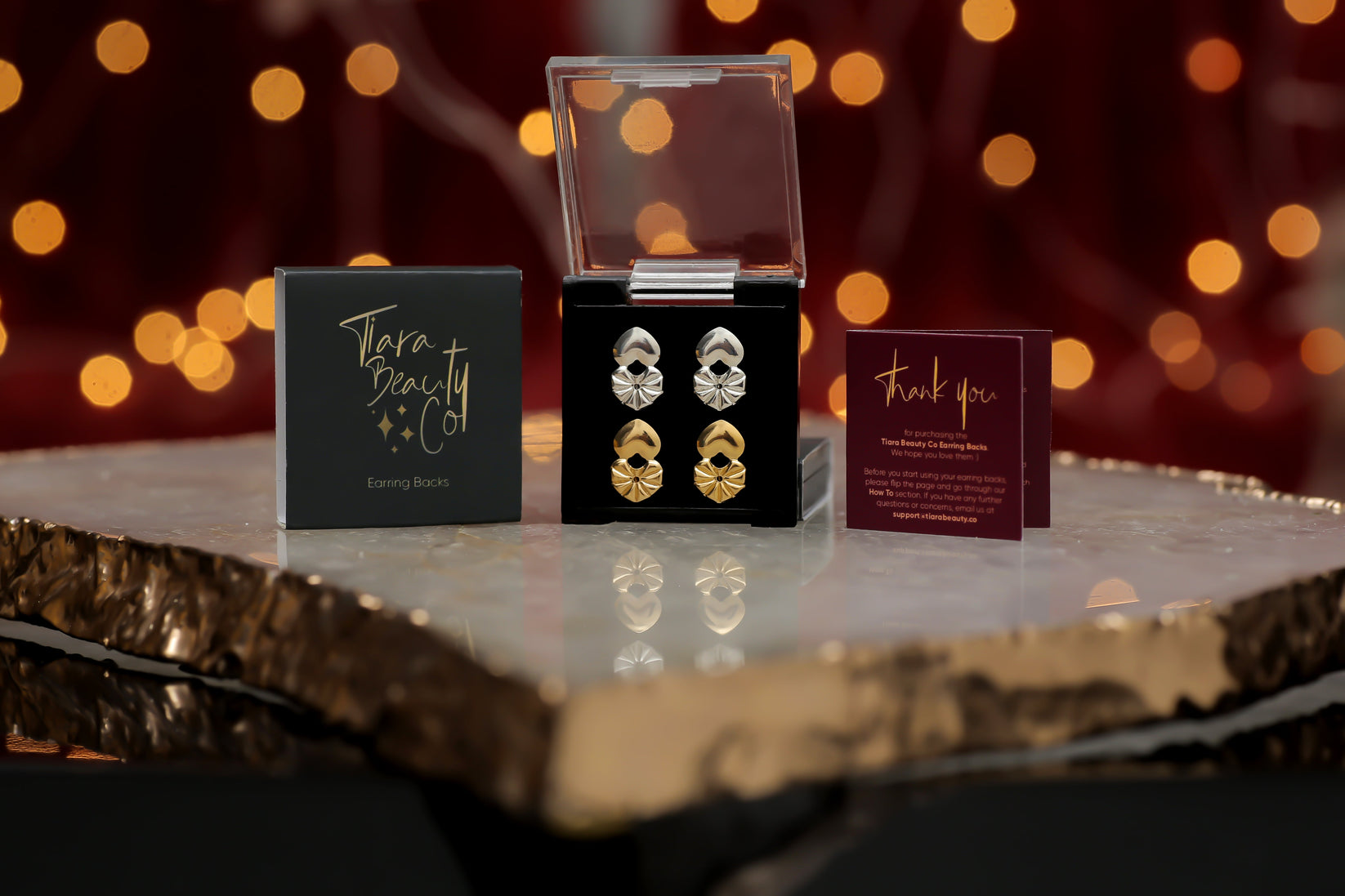 Tiara Beauty Co | Earring Backs – TB | Hey Commerce LLC